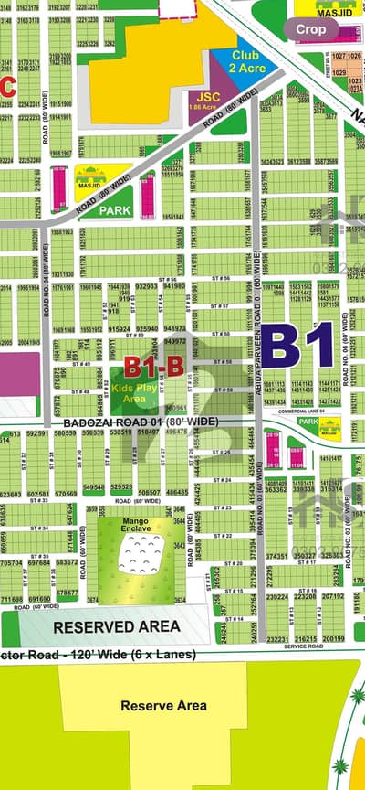 10 Marla Plot DHA Phase 1 - Sector B1, DHA Phase 1, DHA Defence, Multan ...