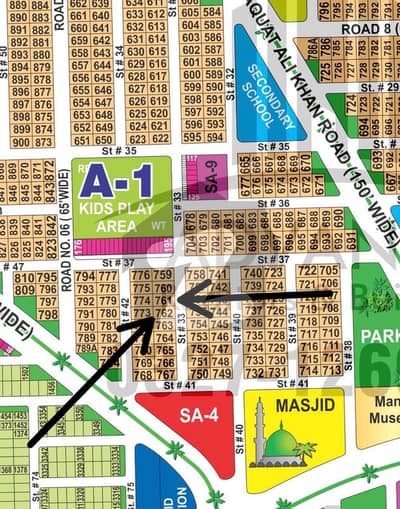 1 KANAL PAIR PLOT OUTCLASS LOCATION RUMANZA ROAD DHA Phase 1 - Sector A ...