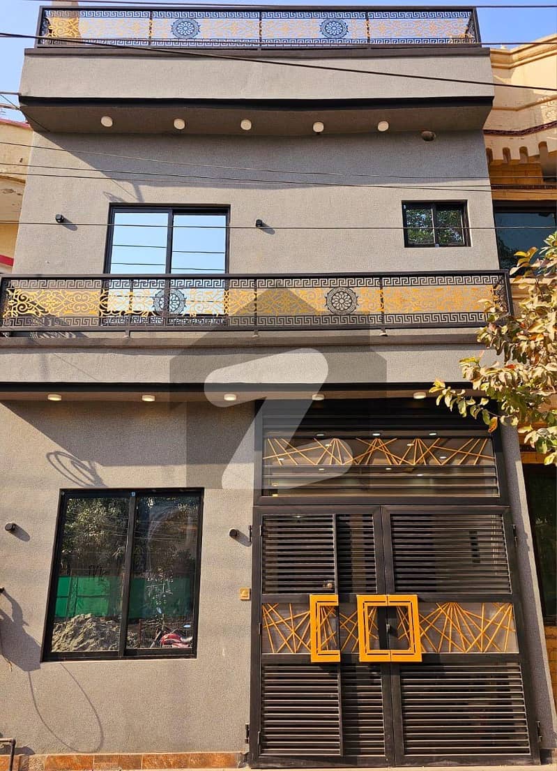 3 Marla Brand New Park Facing House for Sale Mustafa Town, Lahore ...