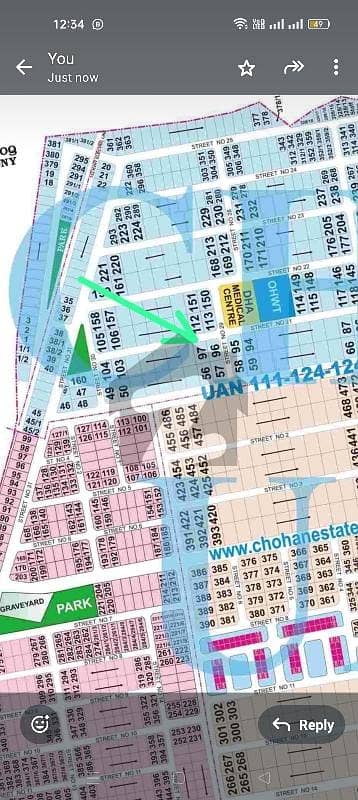 Phase 3 W Main Of Back Plot DHA Phase 3 - Block W, DHA Phase 3, DHA ...