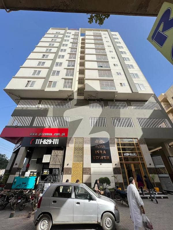 Isra Tower 2 Bedrooms Dinning & Drawing (1050 SQFT) Available For Rent Gulistan-e-Jauhar - Block ...