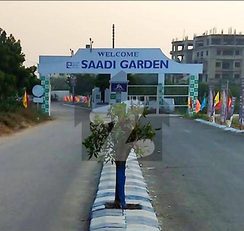 120 Sq. Yd. Plots Available For Sale At Saadi Garden Block 2,3,4,5 Saadi Garden, Scheme 33 ...
