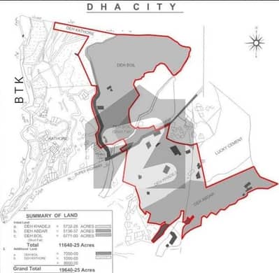 500 yards comercial INDUS HILLS DCK Indus Hills, DHA City Karachi ...