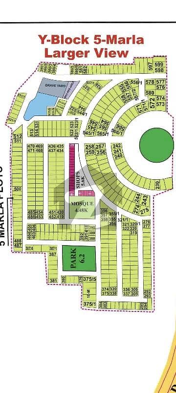 Plot At Prime Location, Block Y, Phase 8, DHA Lahore DHA Phase 8 ...