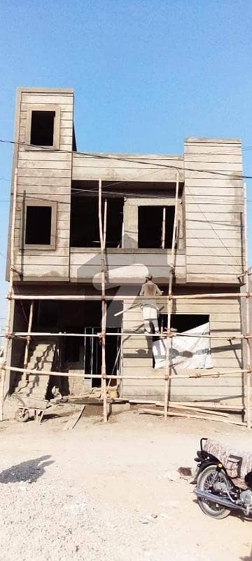 Park Facing Structure 120 Sq Yards Double Storey West Open Prime Location For Sale Saadi Garden ...