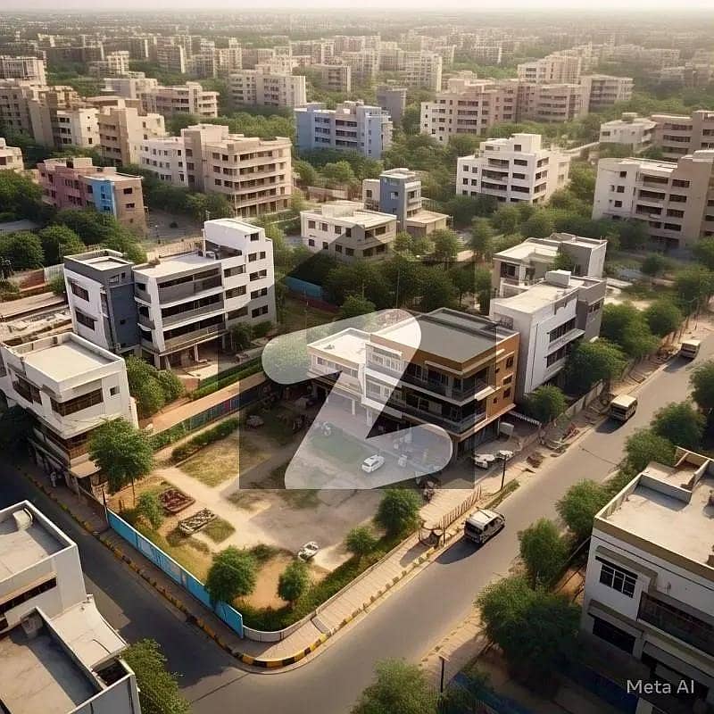 Prime 230-Yard Commercial Plot Block A Facing 120 Feet Wide Road Ideal ...