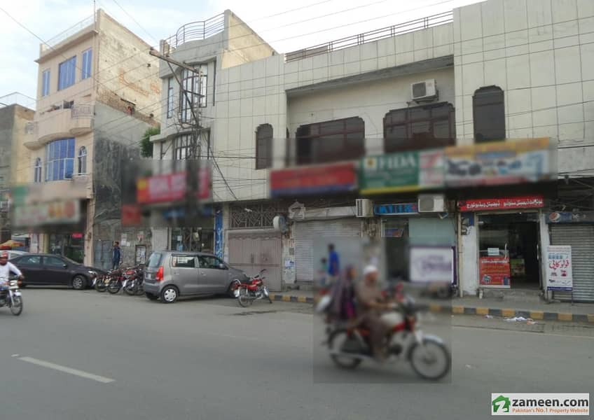 17. 5 Marla Commercial Building With 4 Shops Partial Basement Garhi ...