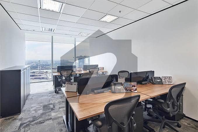 Fully Equipped building 950 Sq Ft Office Space on Main Shaheed-e-Millat ...