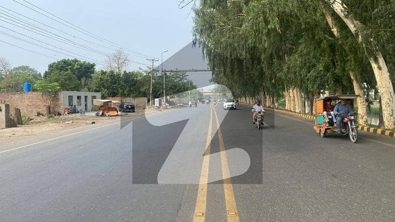4 Kanal Residential Plots On Main Canal Road Lahore Main Canal Bank ...