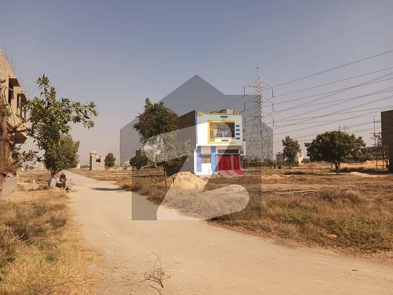 Aesthetic Residential Plot Of 120 Square Yards For sale Is Available Saadi Garden - Block 5 ...