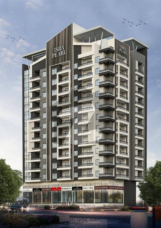 ISRA PEARL Prime Location In Gulistan-E-Jauhar Flat For Sale Sized 1600 Square Feet Gulistan-e ...
