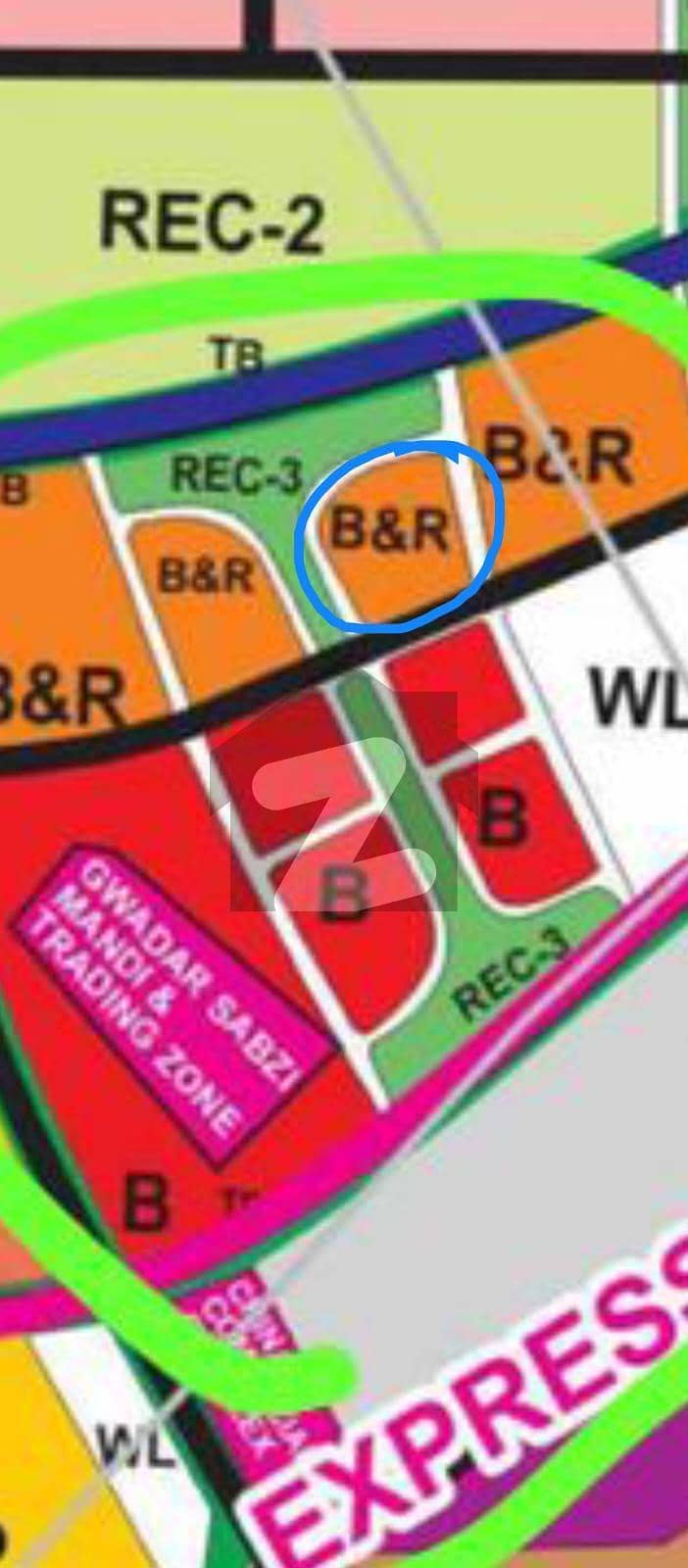 Prime Commercial Land in B&R Zone Mouza Washeendoor, Gwadar Mouza ...