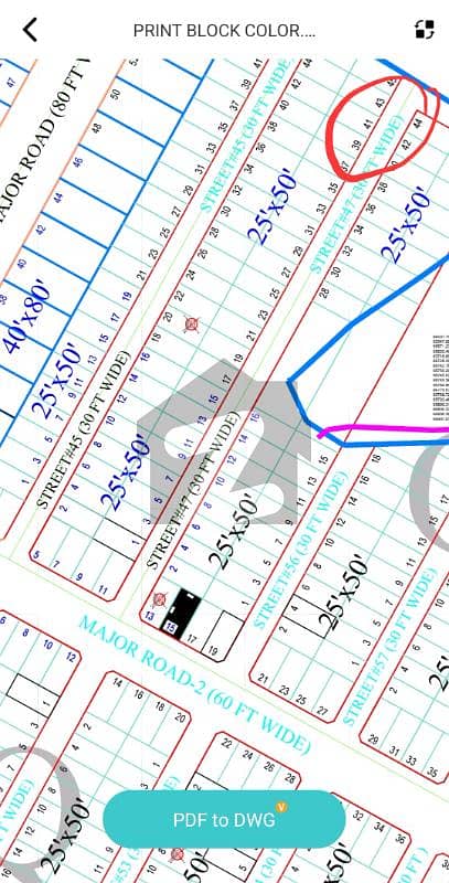 Plot for sale in new city phase ii wah cantt mean GT road taxla New ...