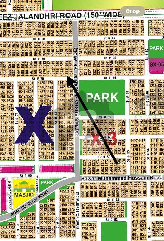 Plot For Sale 21 Lac Development Charges Paid DHA Phase 1 Sector X ...