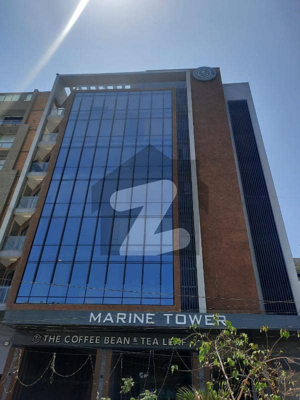 Office For Rent In Marine Tower Clifton Block 4 Karachi Near Dolmen ...