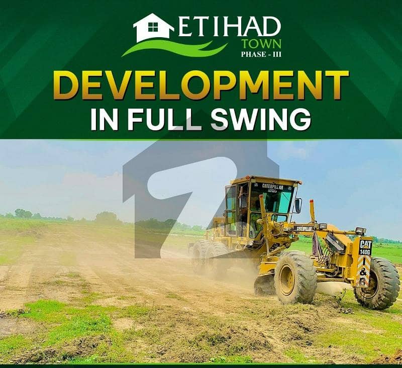 5.33 Marla Back Side Commercial Plot On Instalment Plan In Etihad Town ...