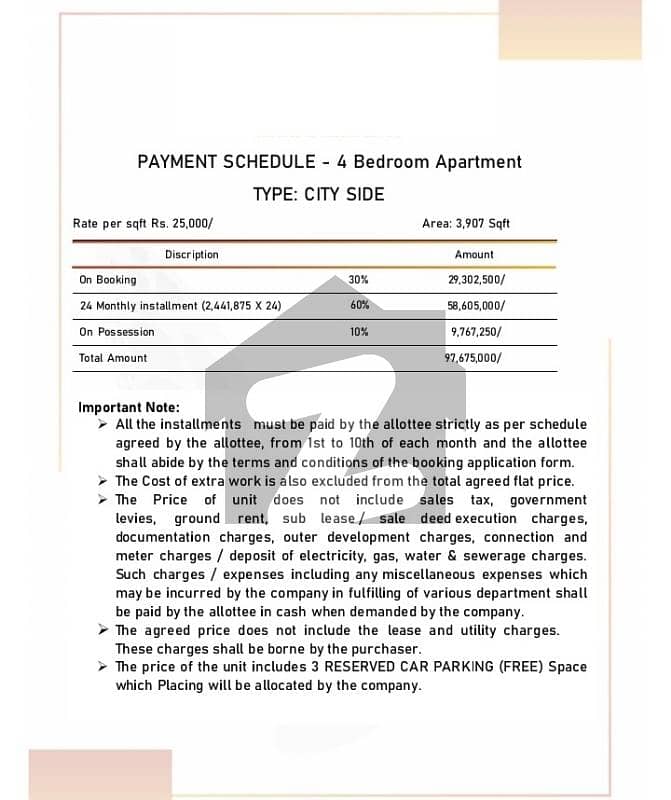 A 3907 Square Feet Flat Located In Clifton - Block 6 Is Available For ...