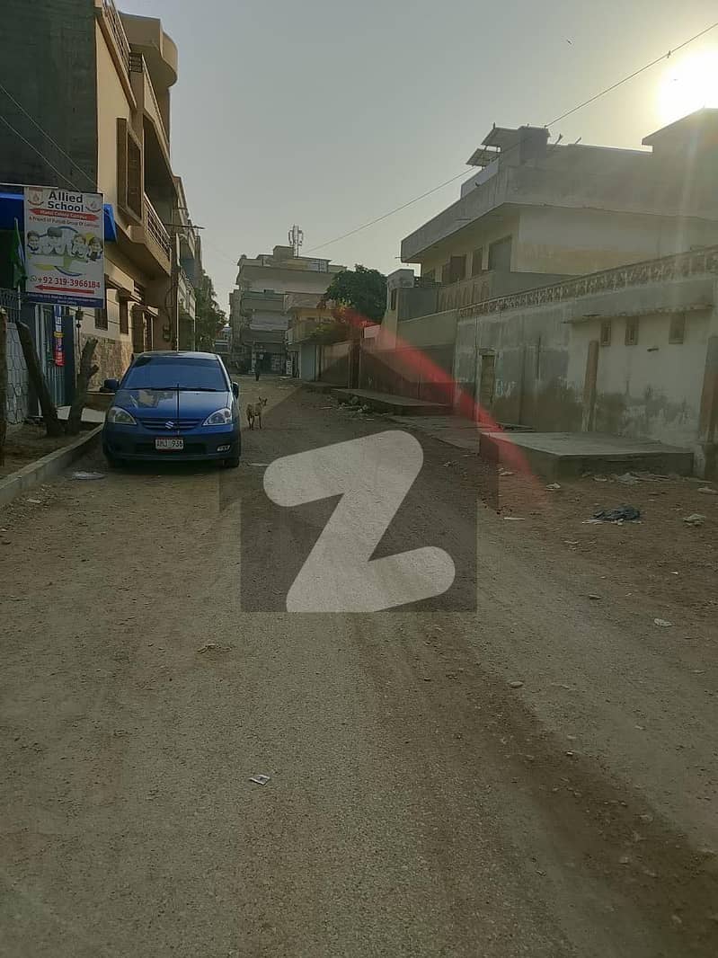 Plot For Sale In Model Colony Malir. 122 Sq Yard Model Colony - Malir ...
