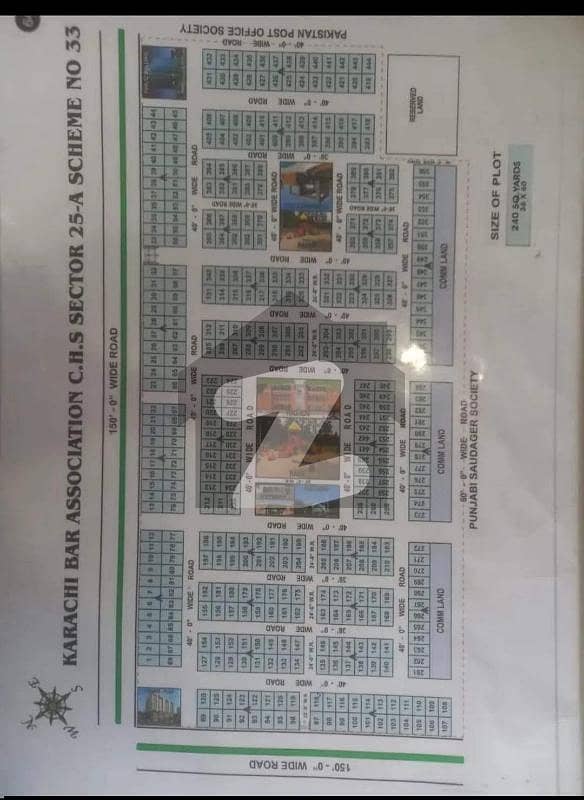 100% SECURE & LEASED! PRIME PLOT IN KARACHI BAR SOCIETY (25-A) Scheme ...