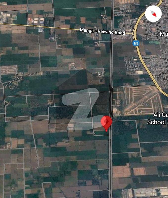 125 Kanal plot for Sale Canal Road Manga Ottar Manga Mandi, Lahore ...