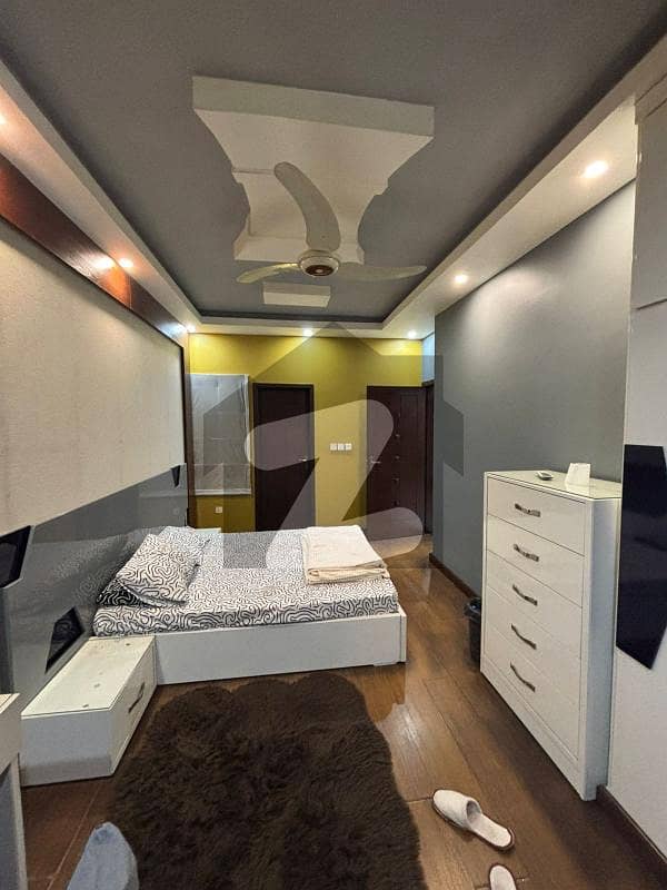 Fully Furnished 4 Bed Drawing Dining 6th Floor At Corner Of SMCHS Block ...