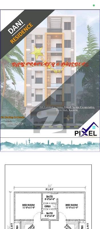 Green Town flat booking on Green Town, Shah Faisal Town, Karachi ...