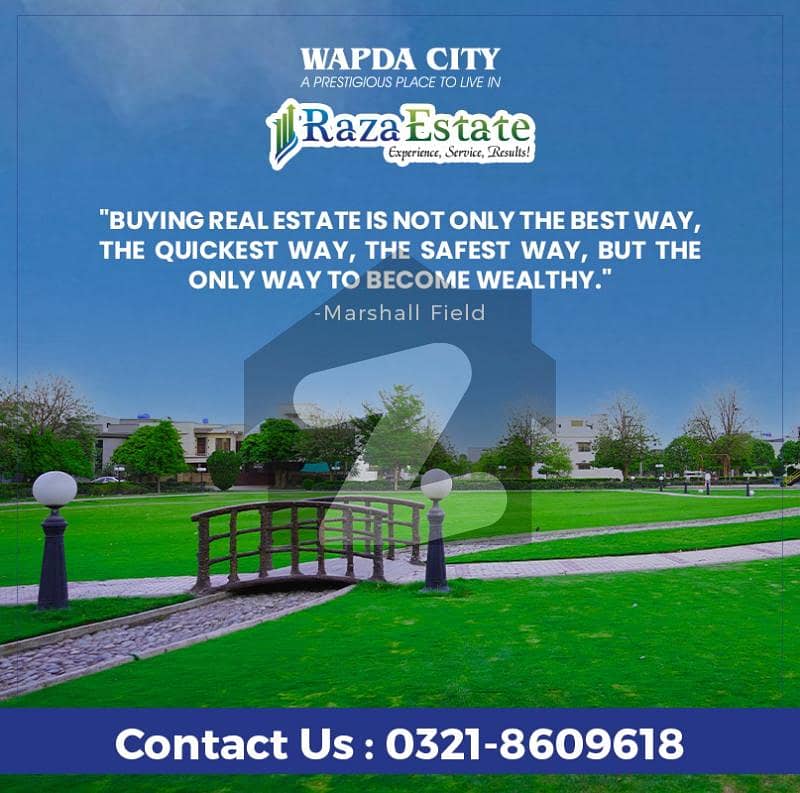 10 MARLA RESIDENTIAL PLOT WAPDA CITY FAISALABAD Wapda City - Block K ...