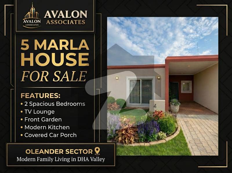 Modern 5 Marla Family Home | 2 Bedrooms | TV Lounge | Oleander Sector ...