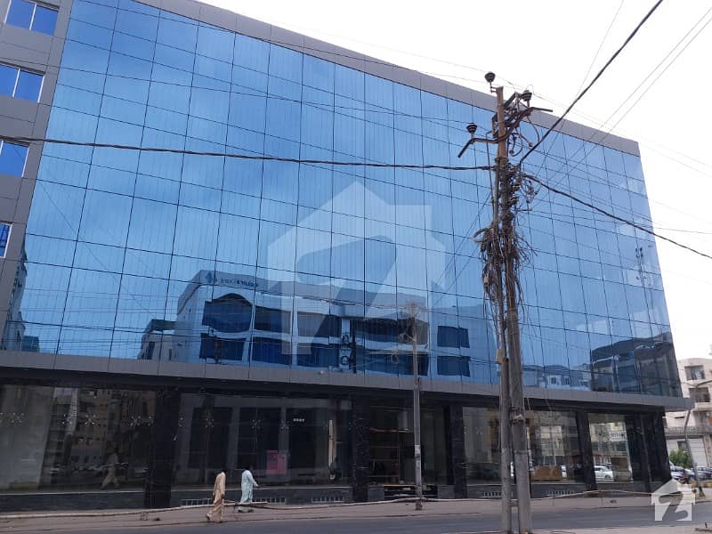 Complete Glass Look Beautiful 600 Yard Building On Rent In Dha Main ...