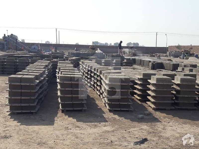 A Beautifully Well Managed Located Concrete Paver Making Factory On ...