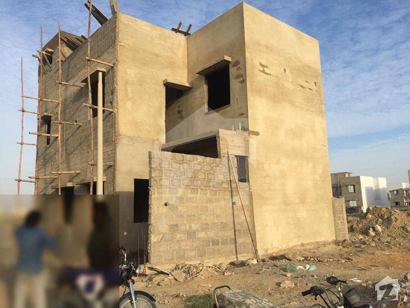 Ground Plus One Gray Structure House For Sale Naya Nazimabad - Block D ...