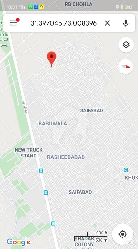 2.5 Marla Jhang Road Saifabad Fareed Town Plot For Sale Jhang Road ...